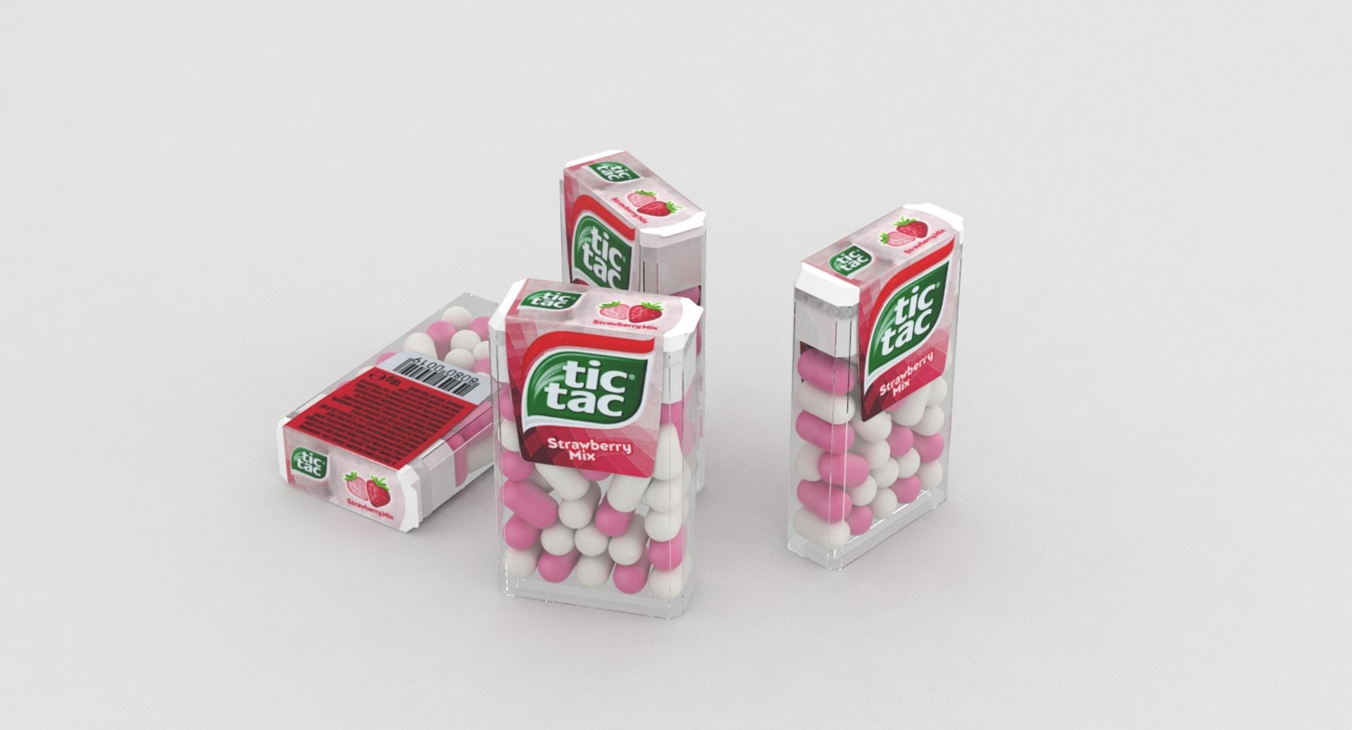 3D Tic Tac 18g Model - TurboSquid 1256190