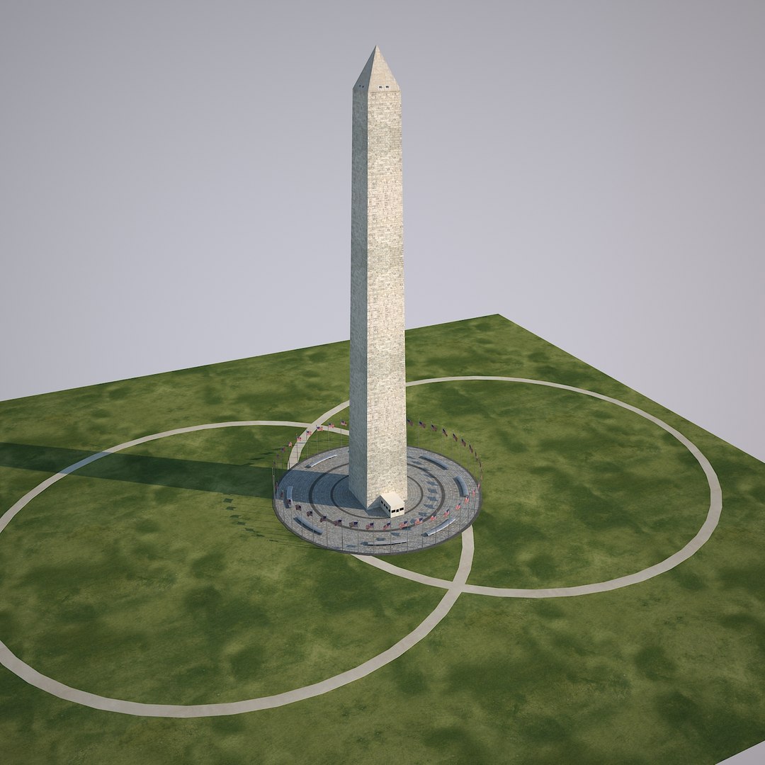 3d Model Washington Monument