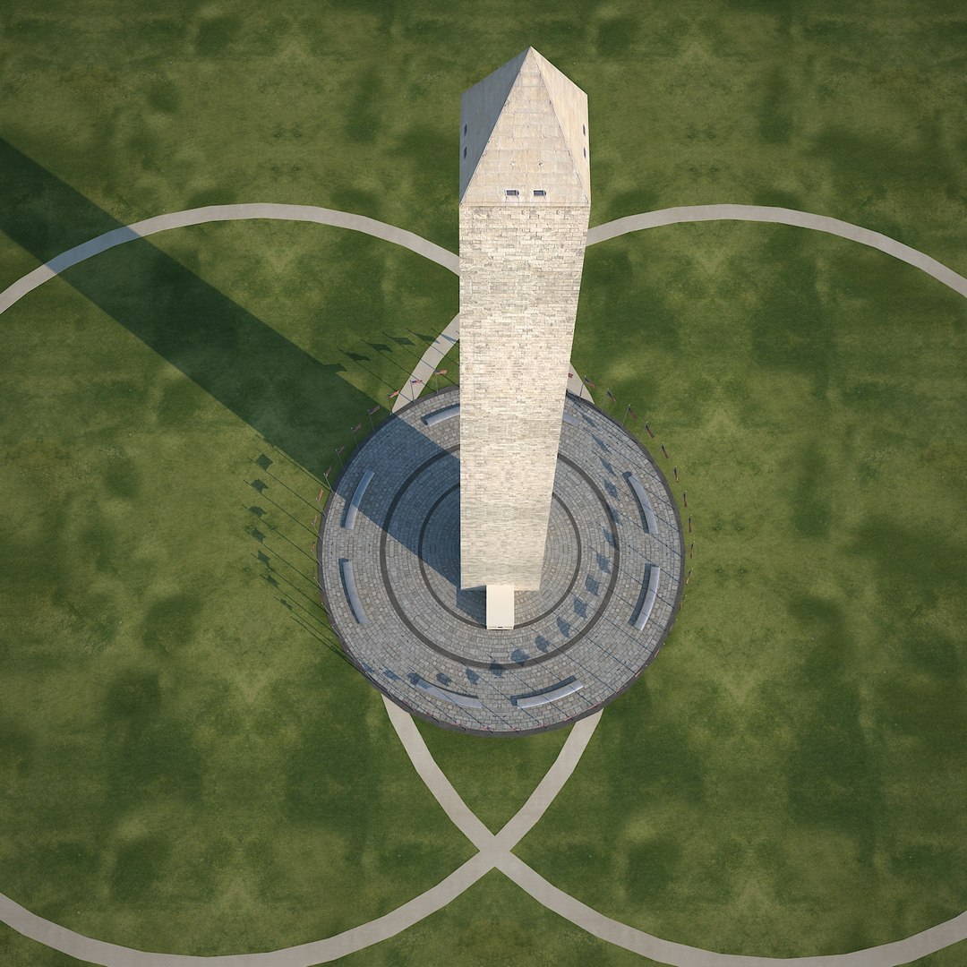 3d Model Washington Monument
