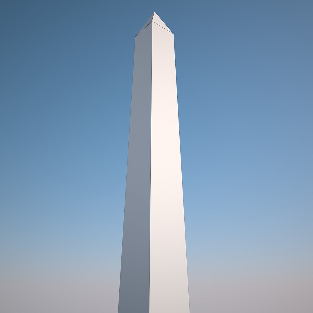 3d Model Washington Monument