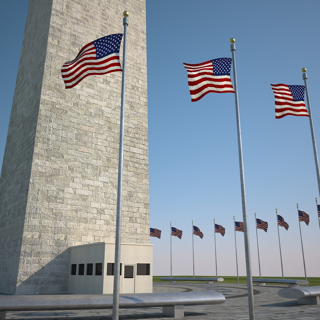 3d Model Washington Monument