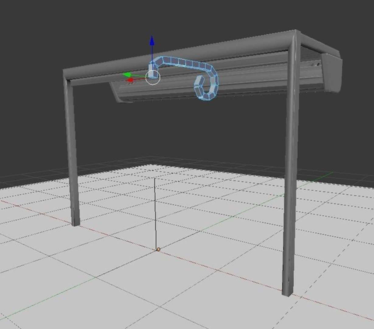 Free Rigged Roller Shutters 3d Model