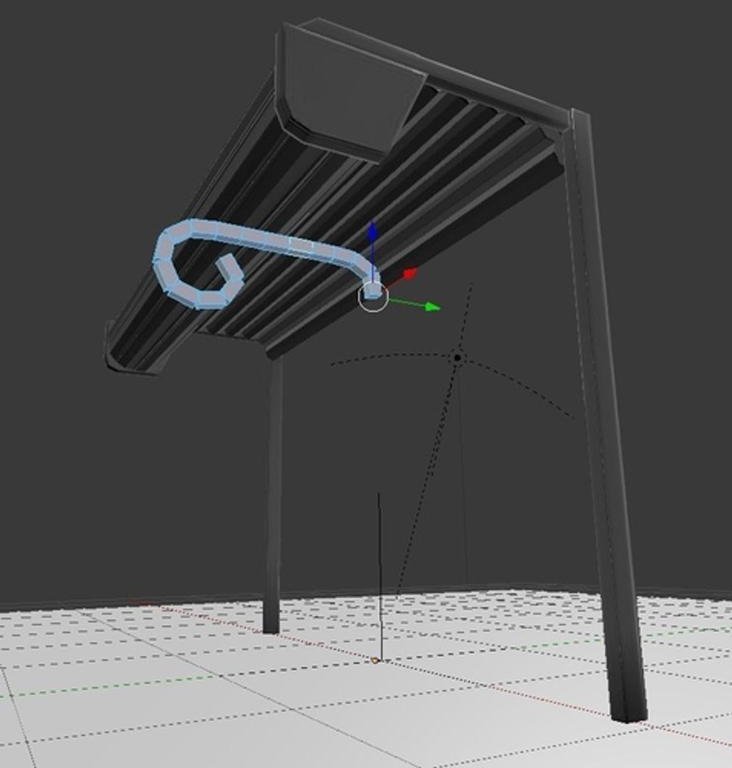 Free Rigged Roller Shutters 3d Model