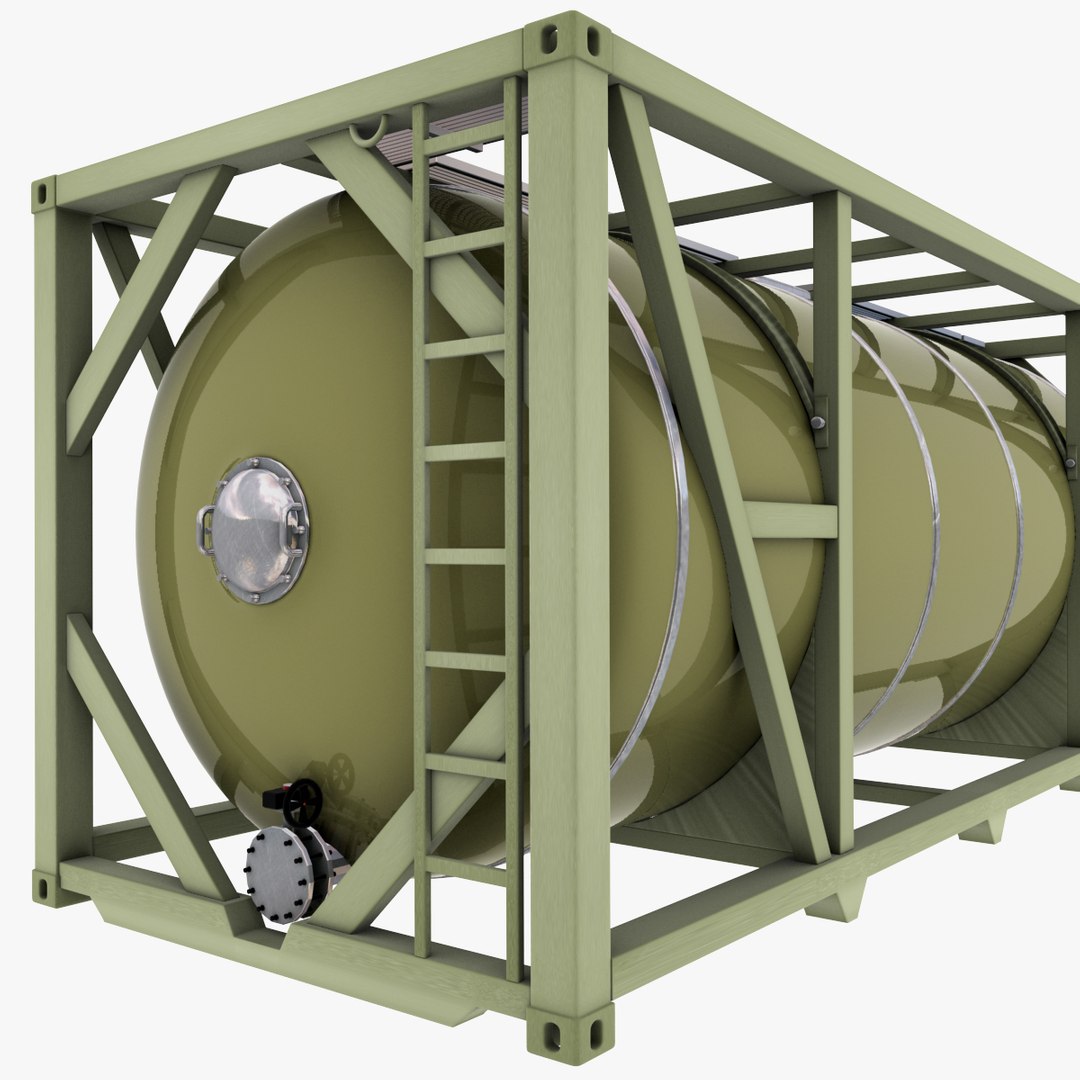 3d model military containers