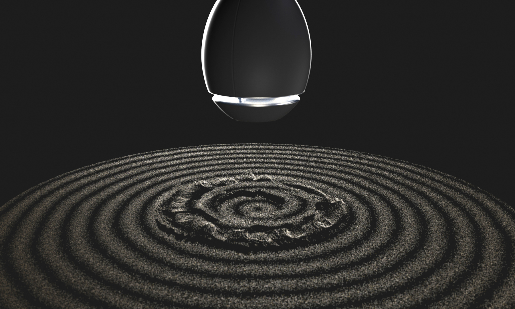 3D Sound Wave And Sand - Animated Model - TurboSquid 2102694