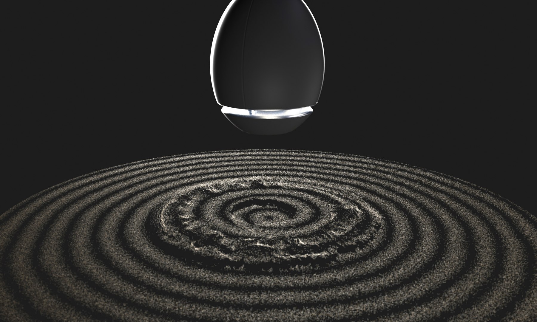 3D Sound Wave And Sand - Animated Model - TurboSquid 2102694