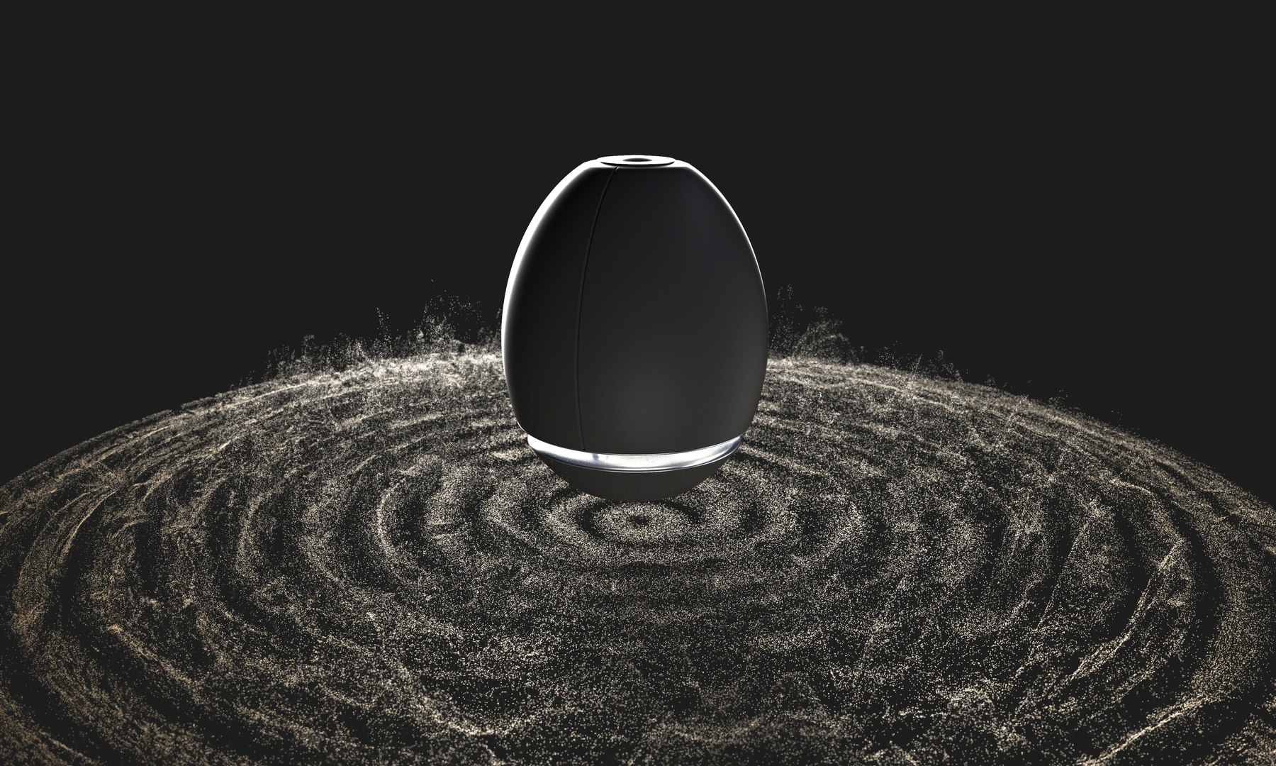 3D Sound Wave And Sand - Animated Model - TurboSquid 2102694