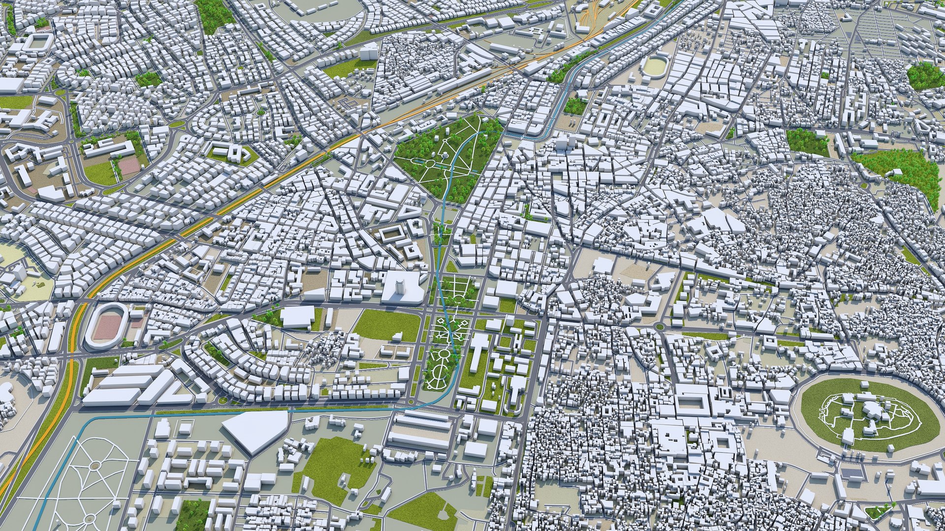 3D Aleppo City Syria Model - TurboSquid 2084601