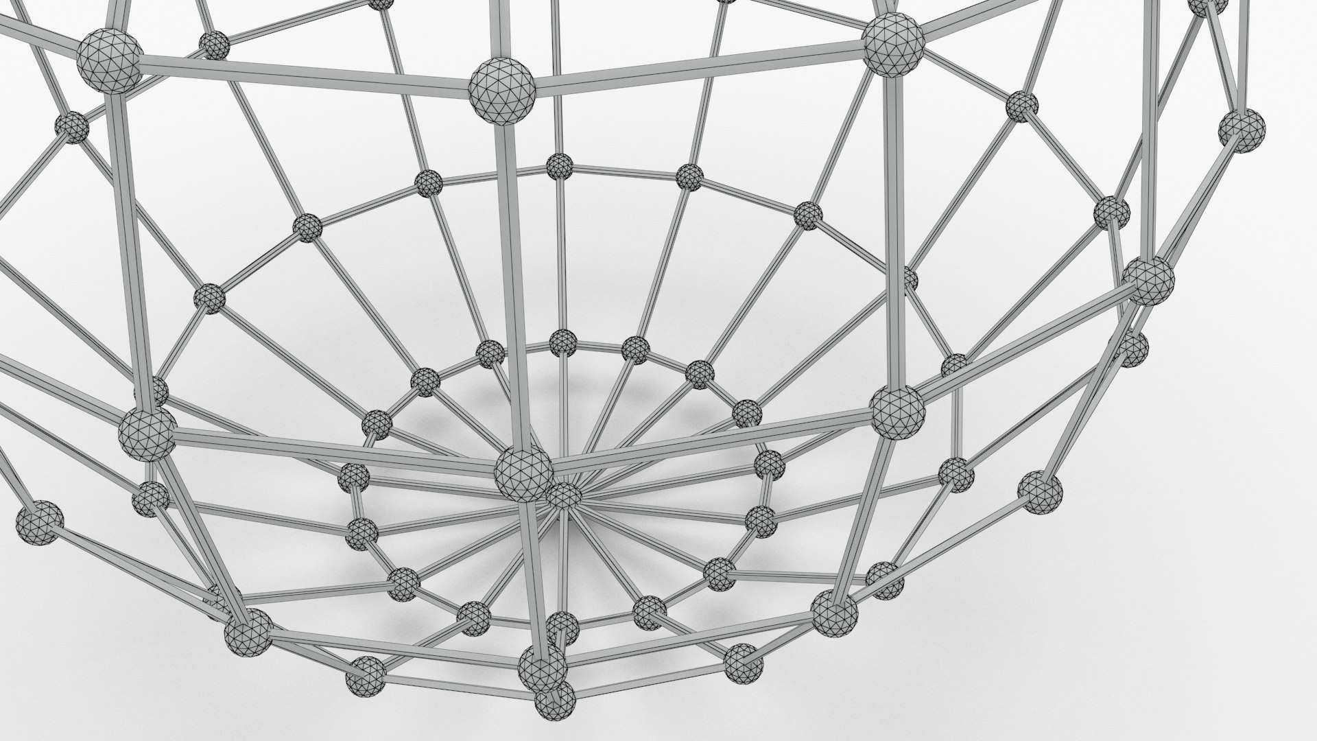 3D Wireframe Sphere 03 model - TurboSquid 1797329