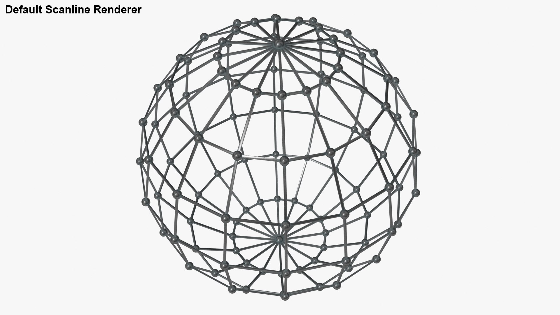 3D Wireframe Sphere 03 model - TurboSquid 1797329