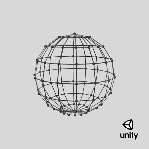 3D Wireframe Sphere 03 model - TurboSquid 1797329
