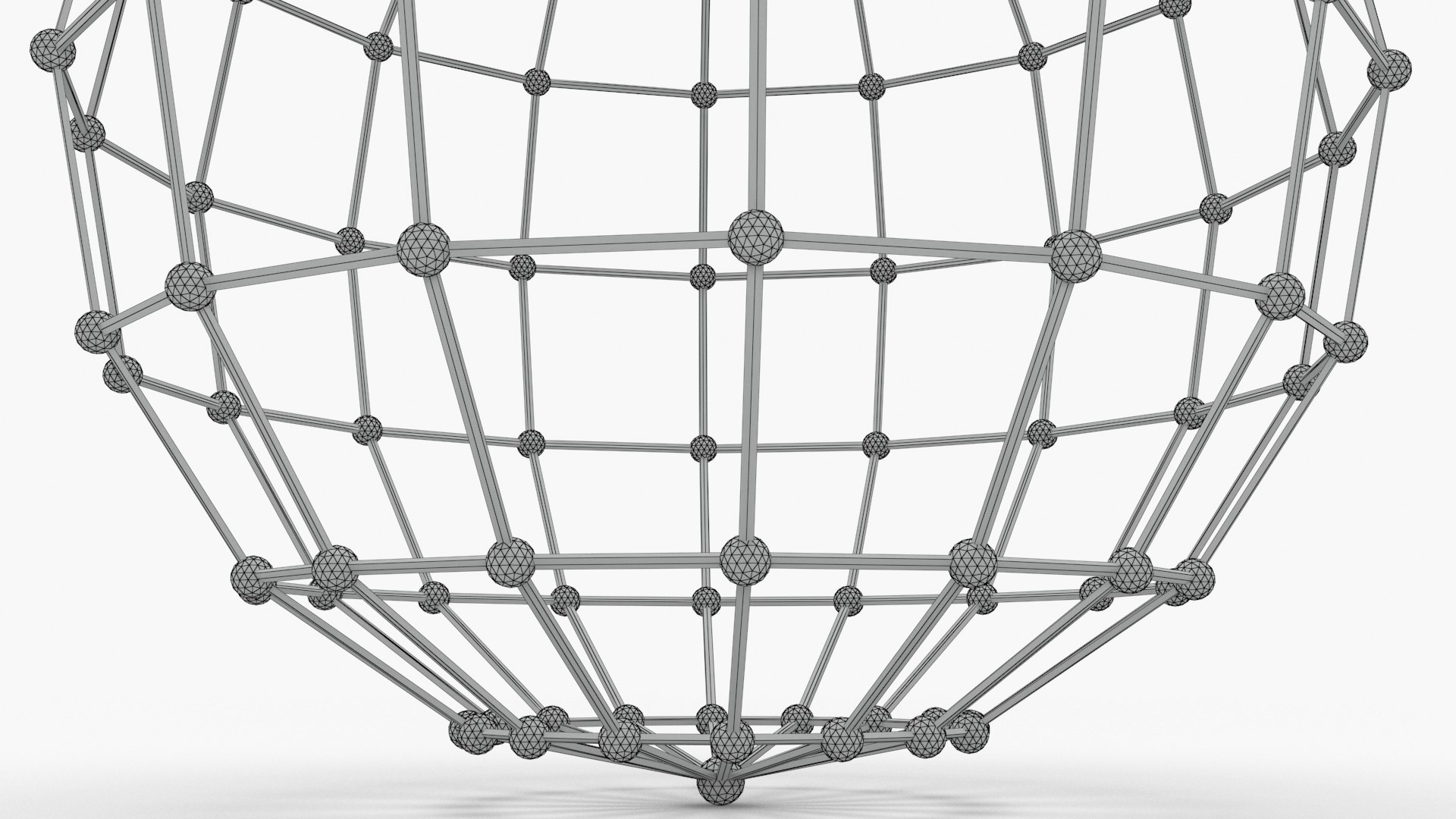 3D Wireframe Sphere 03 model - TurboSquid 1797329