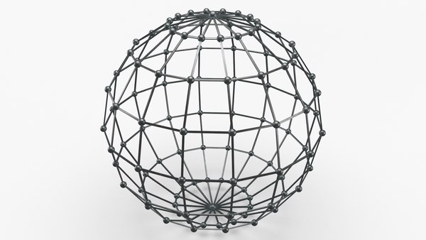 3D Wireframe Sphere 03 model - TurboSquid 1797329