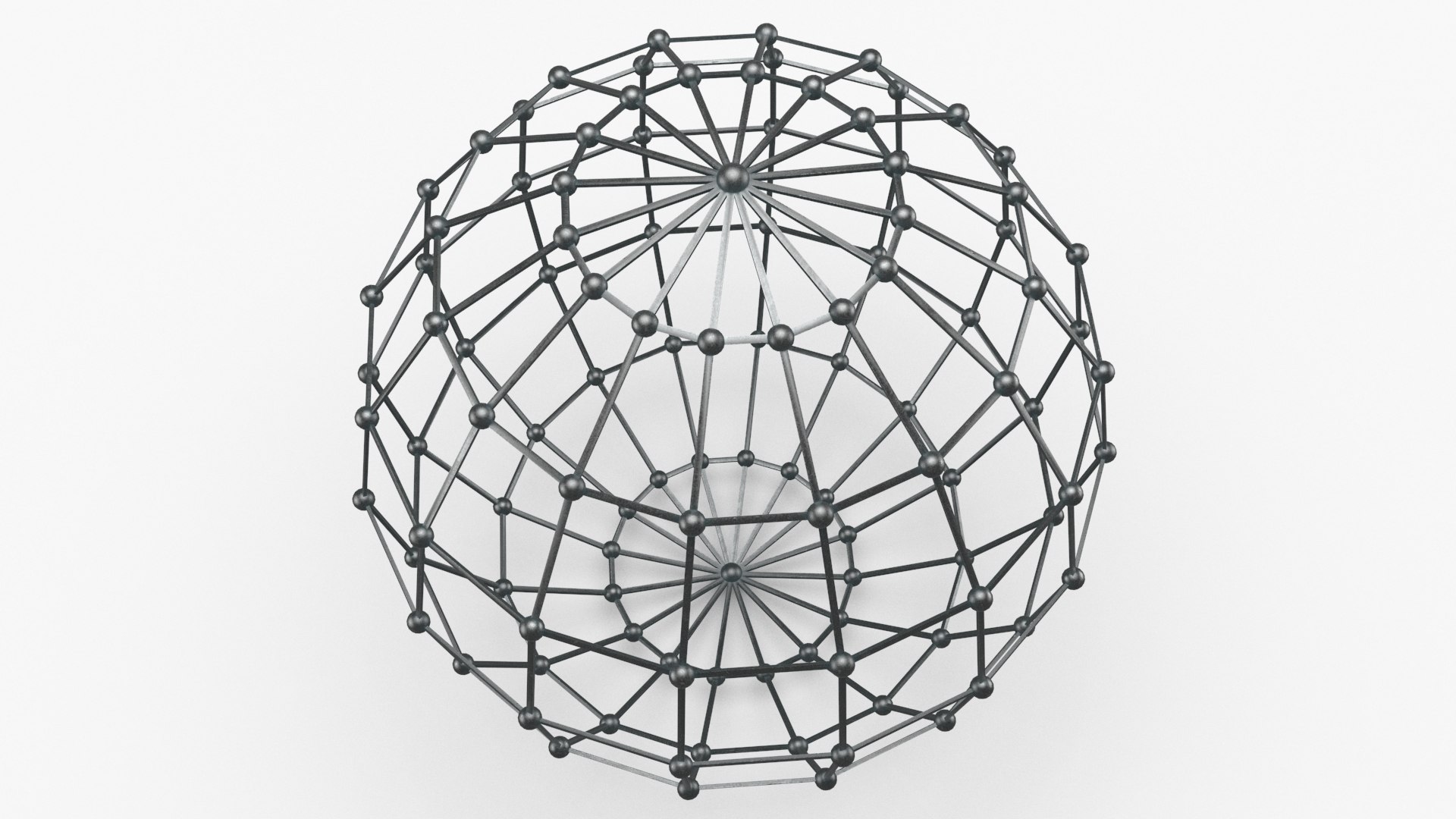 3D Wireframe Sphere 03 Model - TurboSquid 1797329
