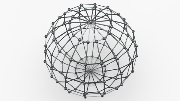 3D Wireframe Sphere 03 model - TurboSquid 1797329