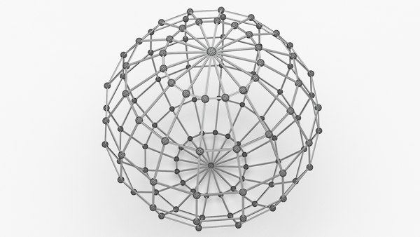 3D Wireframe Sphere 03 model - TurboSquid 1797329