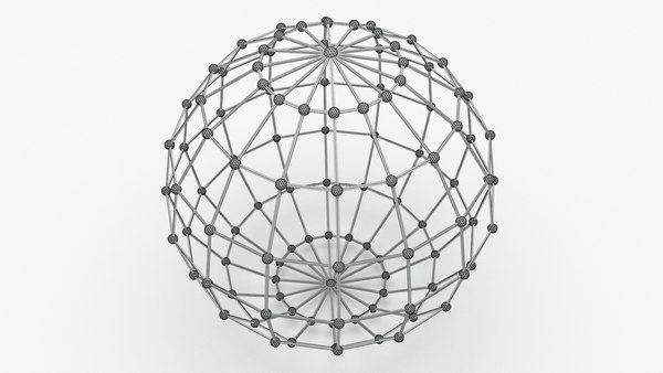 3D Wireframe Sphere 03 model - TurboSquid 1797329