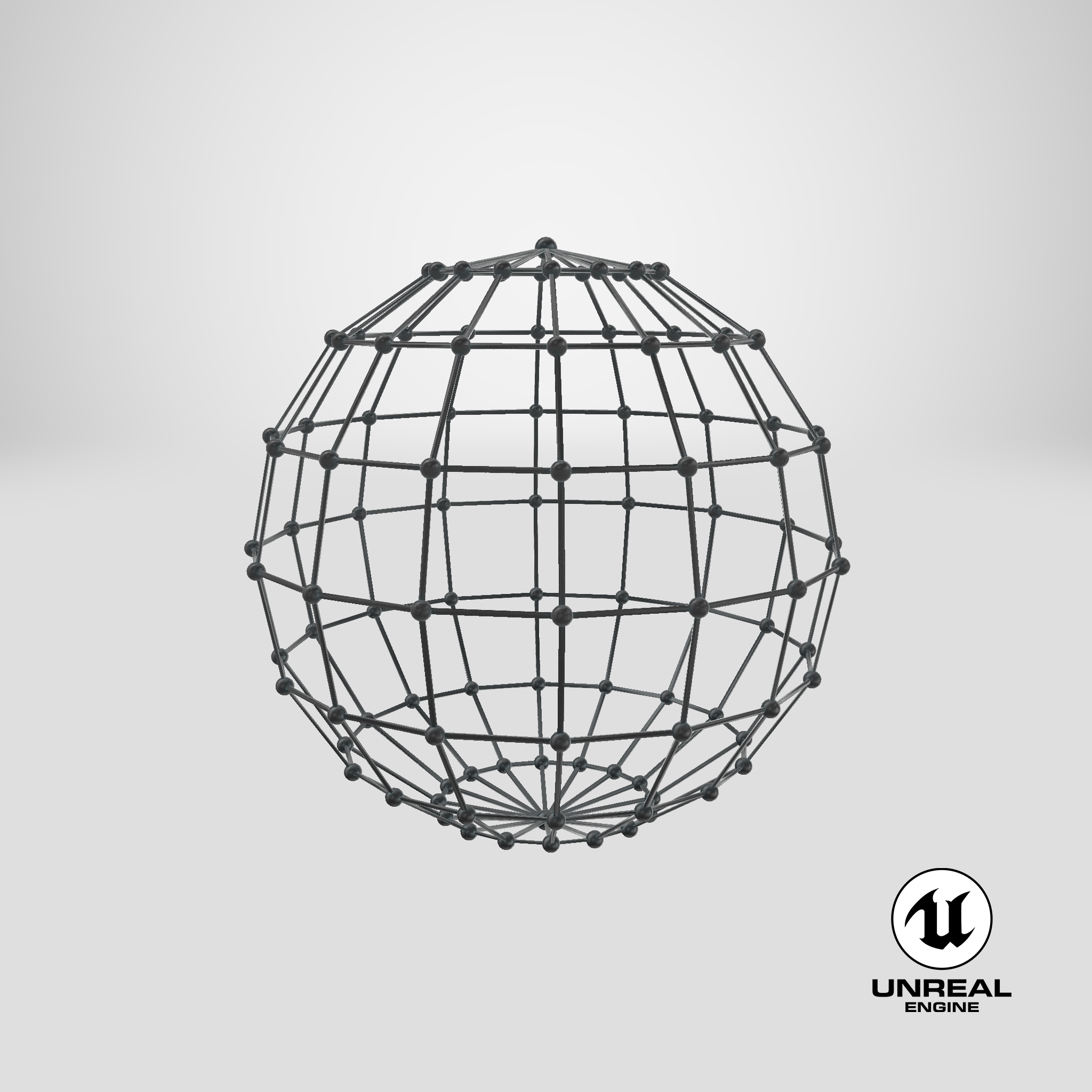 3D Wireframe Sphere 03 model - TurboSquid 1797329