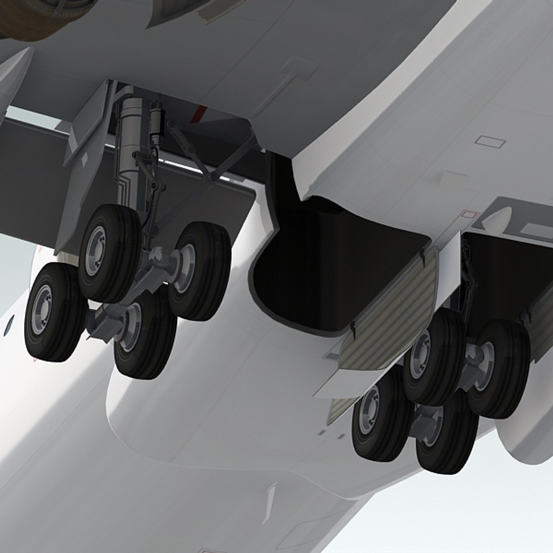 airbus a340-600 plane 3d max