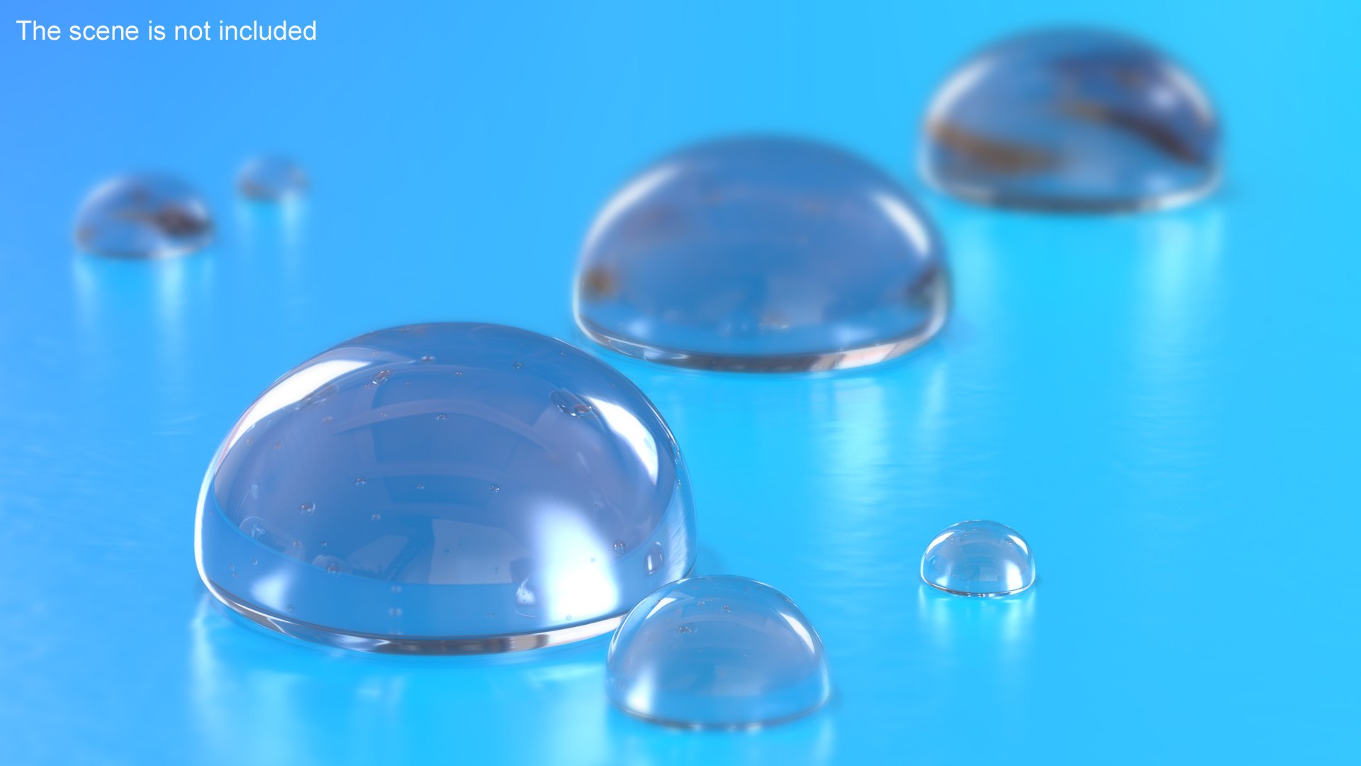3D Gel Drop Model - TurboSquid 2112750