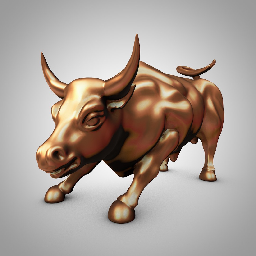 Bull stock 3D model - TurboSquid 1343376