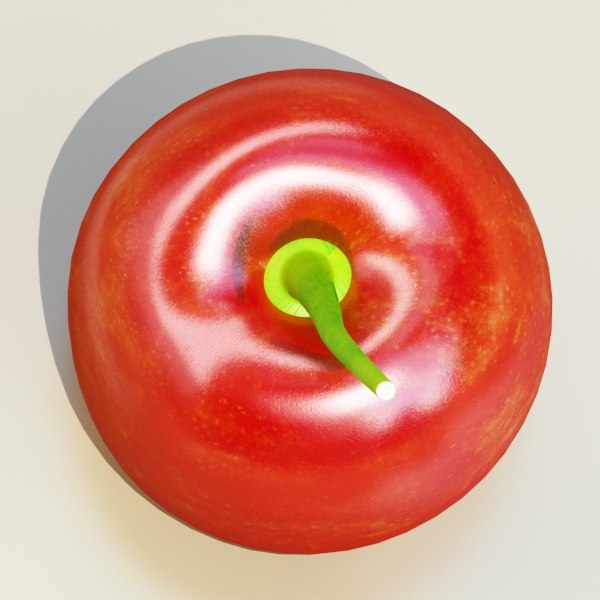3d model of cherry resolution