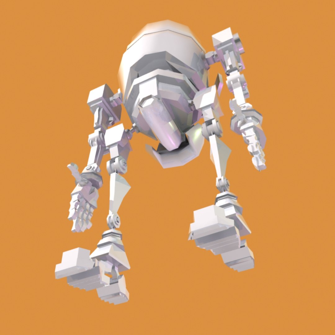 Robot Bot 3d Obj