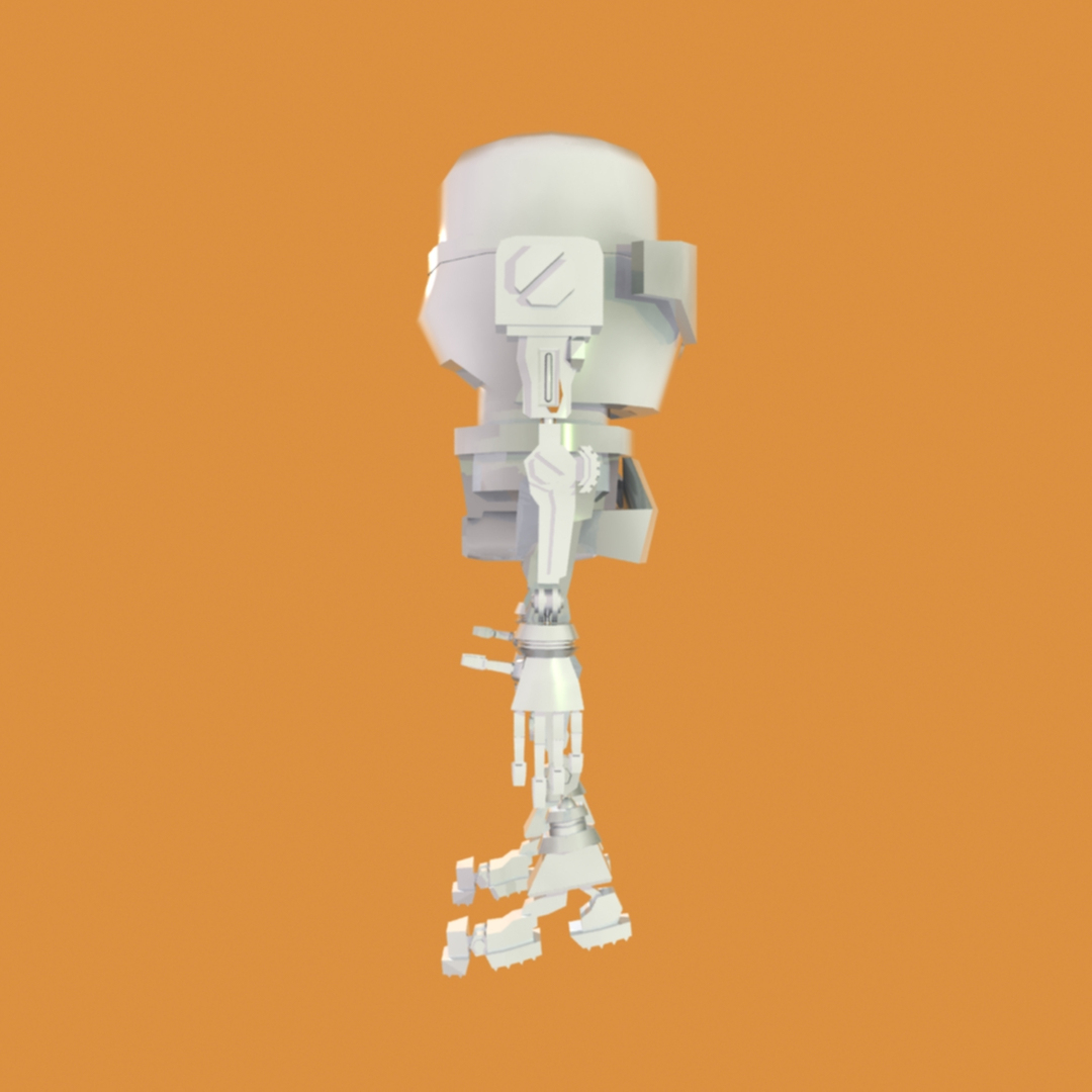 Robot Bot 3d Obj