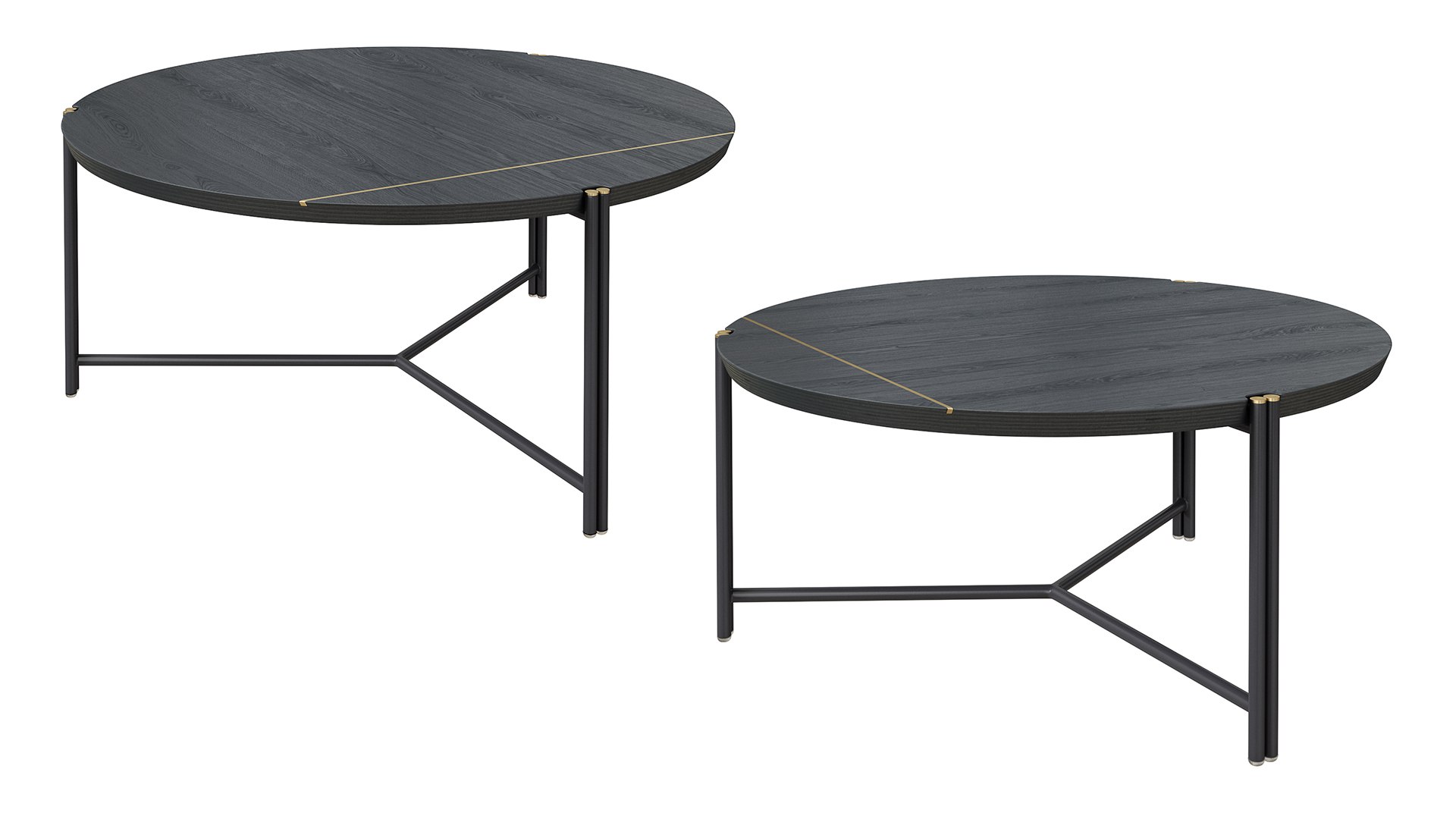 3D Model Coco Republic Milo Nesting Coffee Table - TurboSquid 2194332