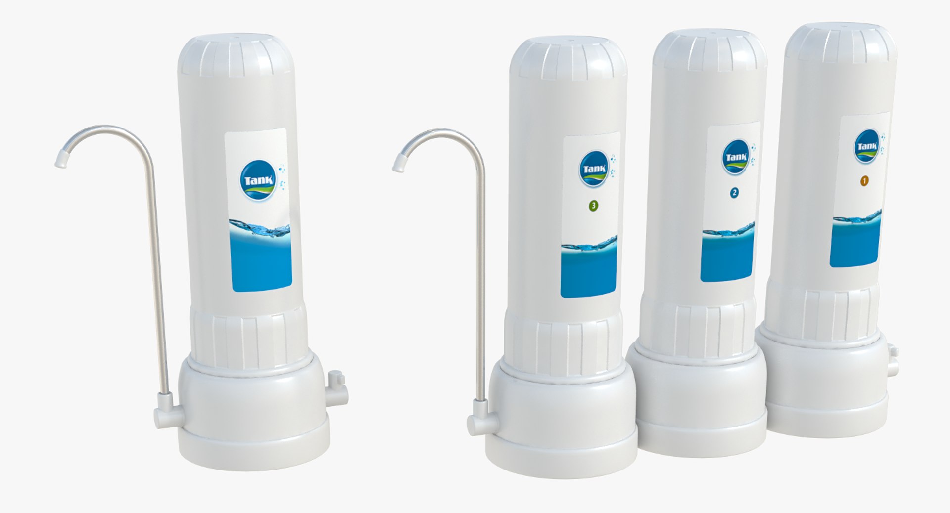 3D Water Filter - TurboSquid 1271043