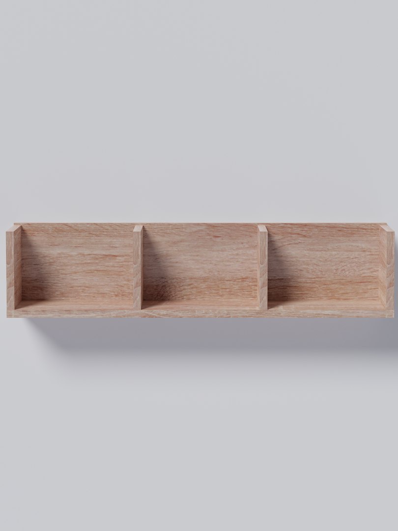 Shelf 2 3D Model - TurboSquid 1981529