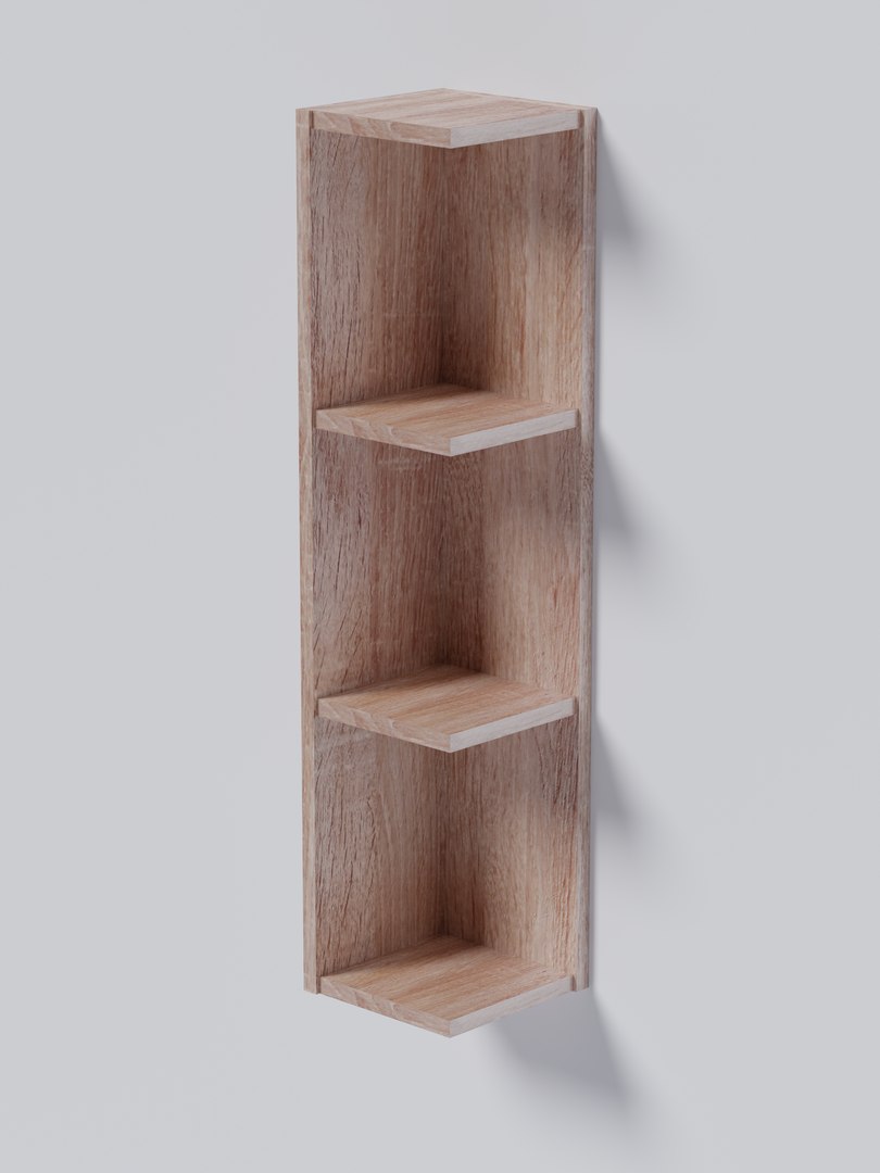Shelf 2 3D Model - TurboSquid 1981529