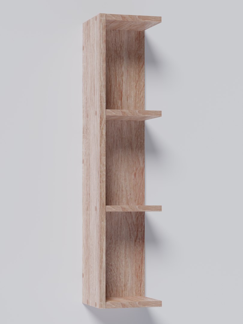 Shelf 2 3D Model - TurboSquid 1981529