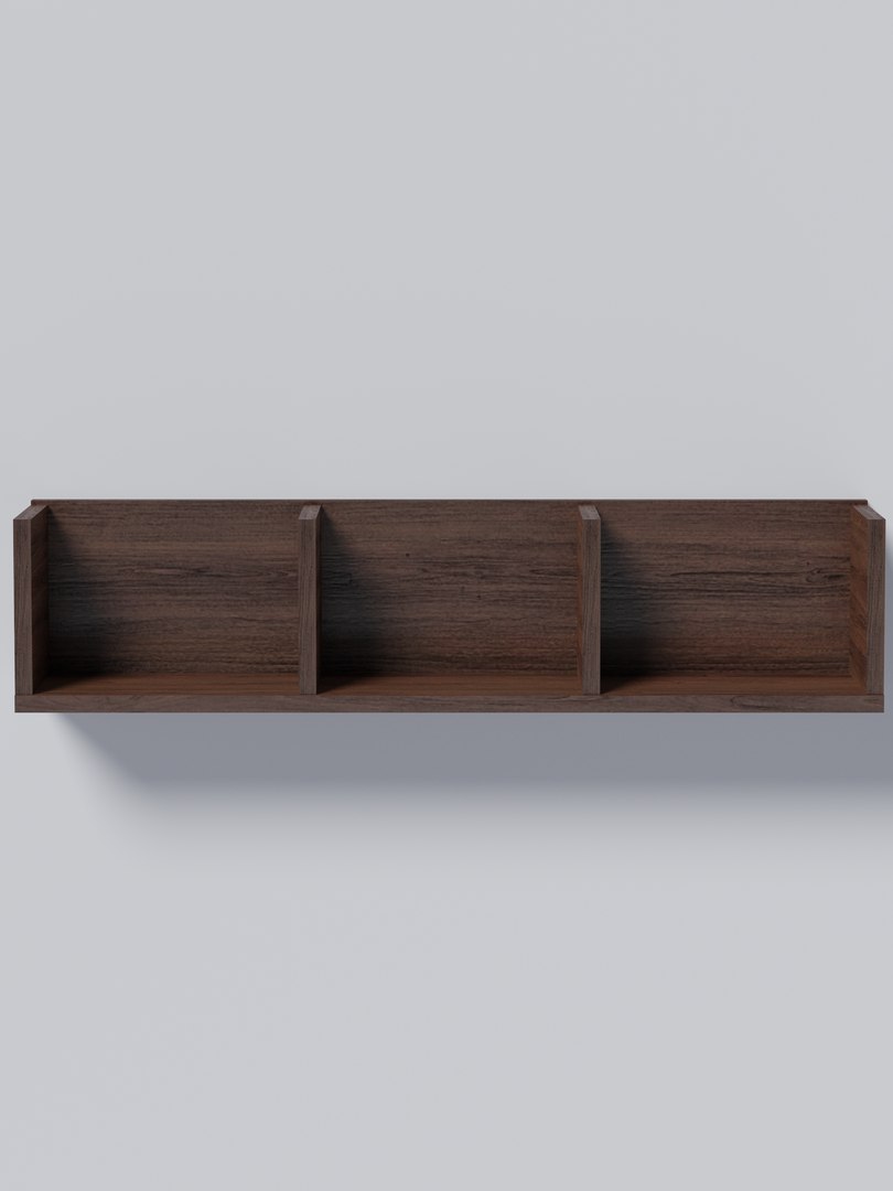 Shelf 2 3D Model - TurboSquid 1981529