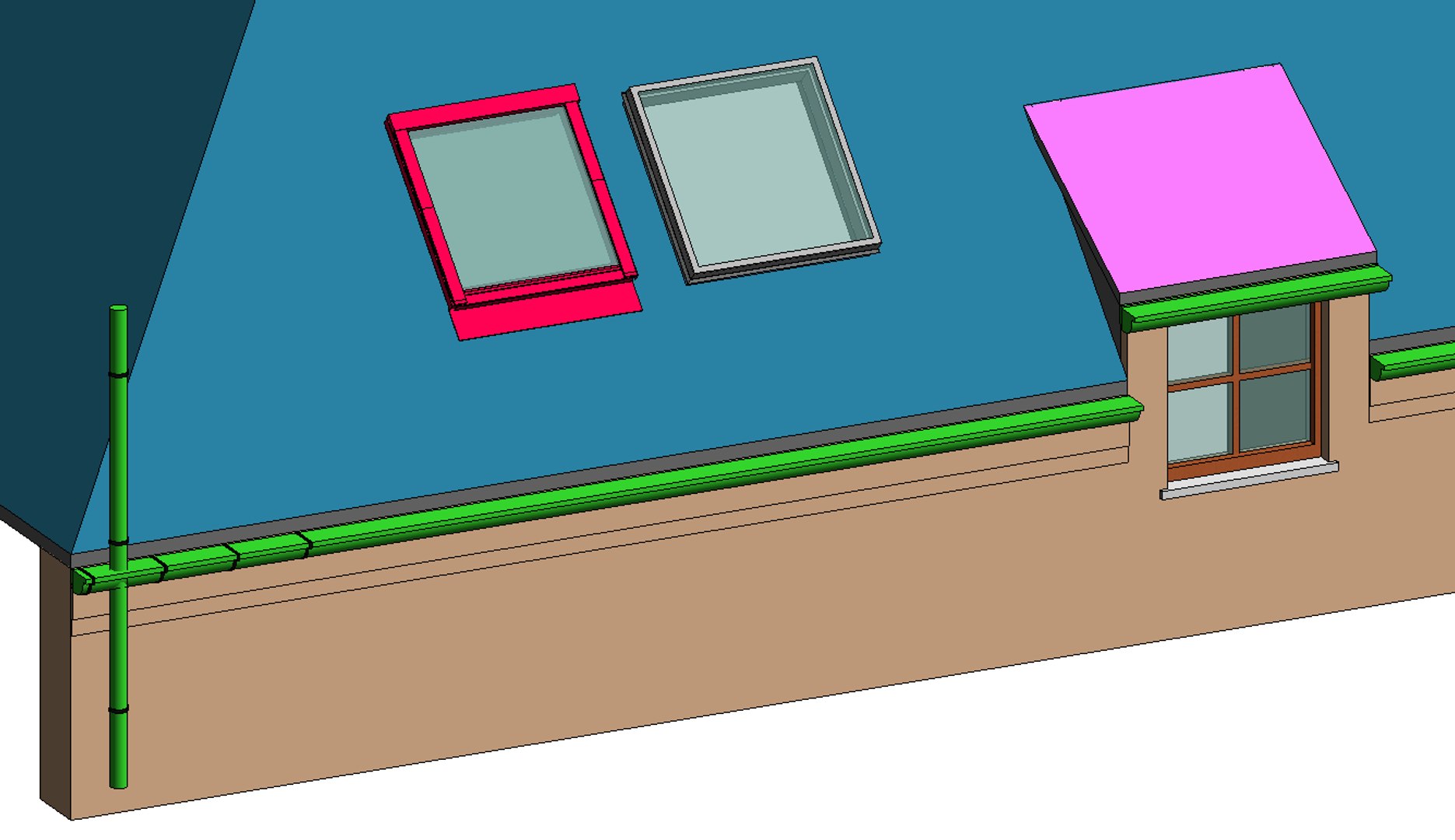 Roof Elements - Parametric 3D Model - TurboSquid 1439941