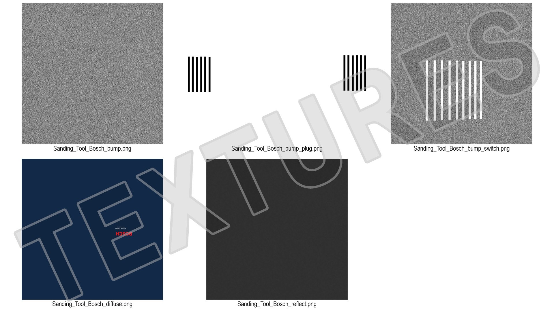 3D model Sanding Tool Bosch - TurboSquid 2148633