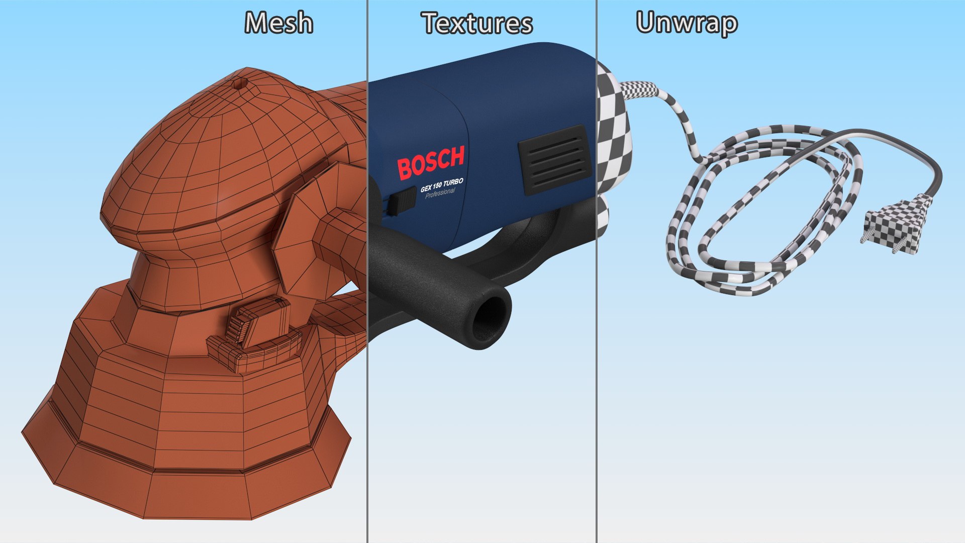 3D model Sanding Tool Bosch - TurboSquid 2148633