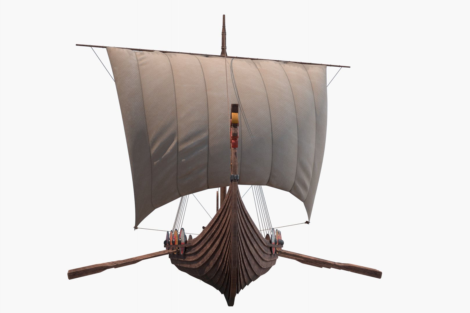 3D Viking Drakkar Ship Model - TurboSquid 1856756