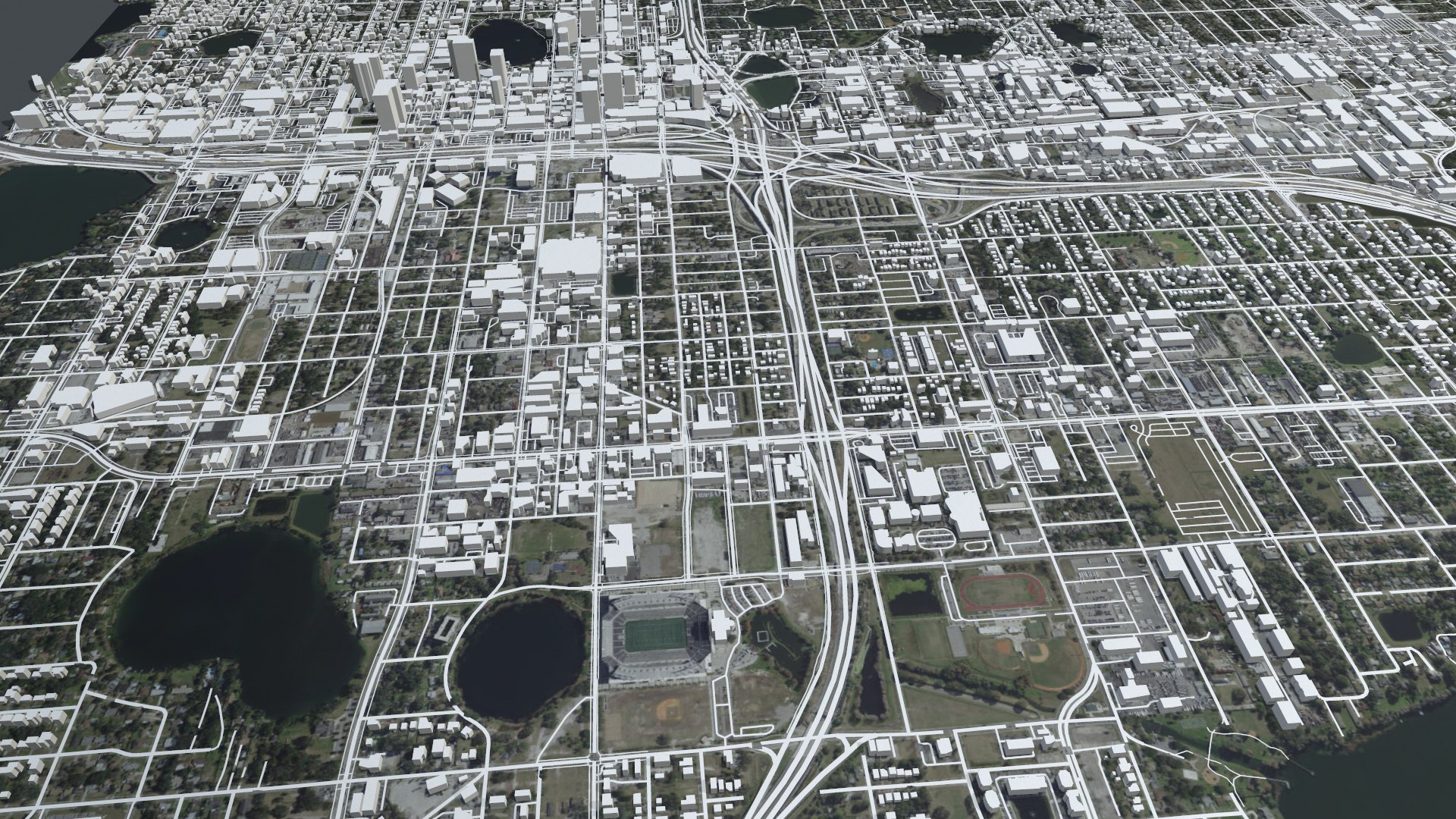 3D Model Cityscape OrlandoFlorida USA - TurboSquid 1724968