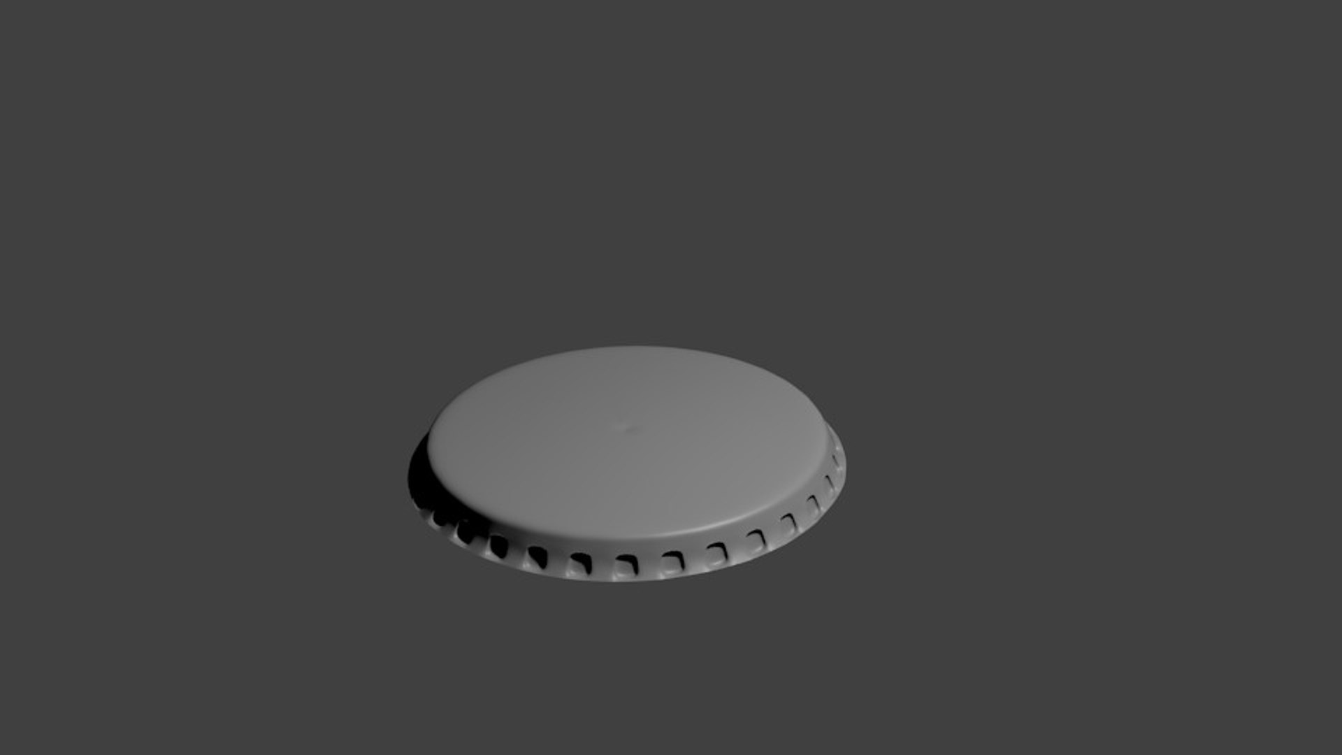3d Model Bottle Cap