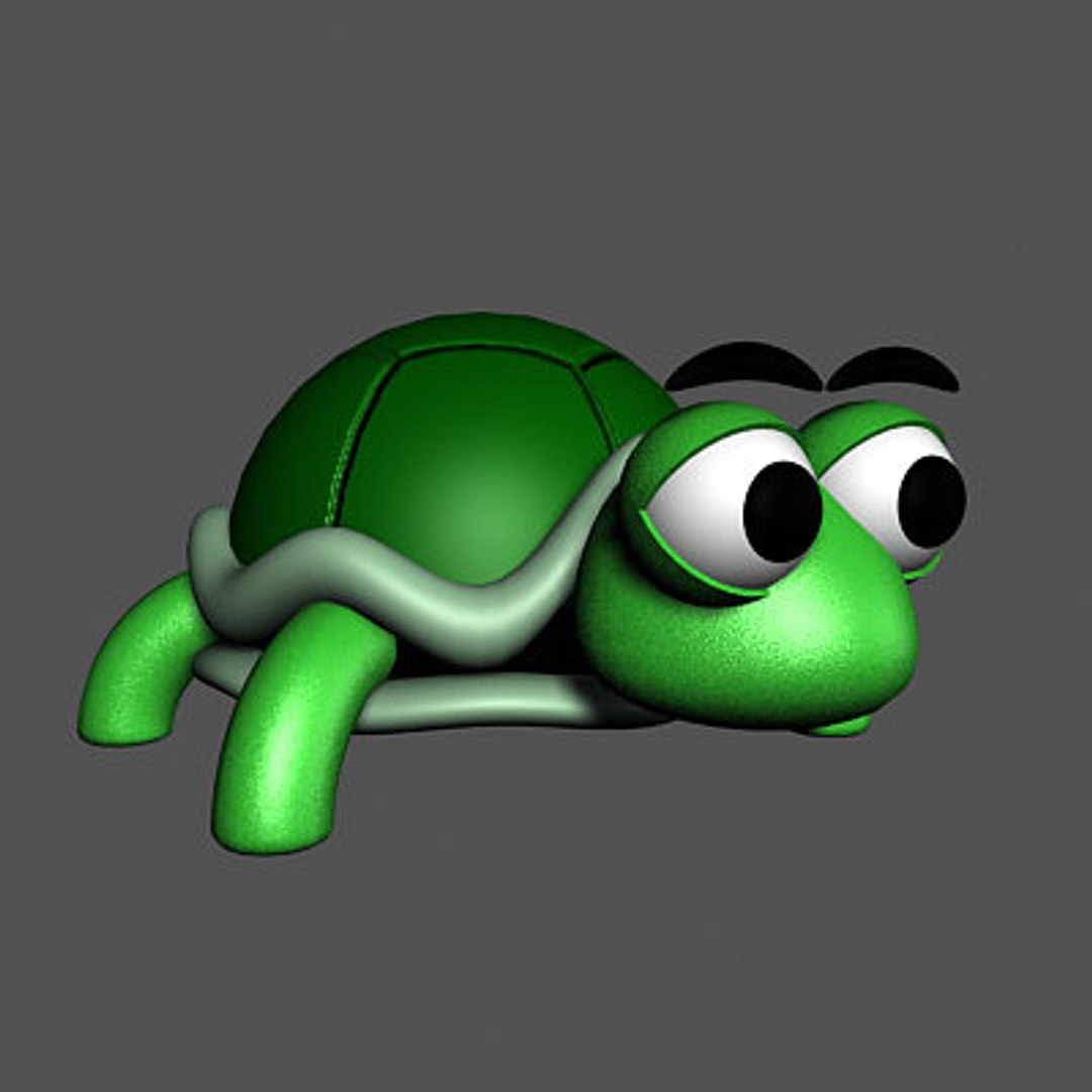 Turlte Turtleshell 3d Model