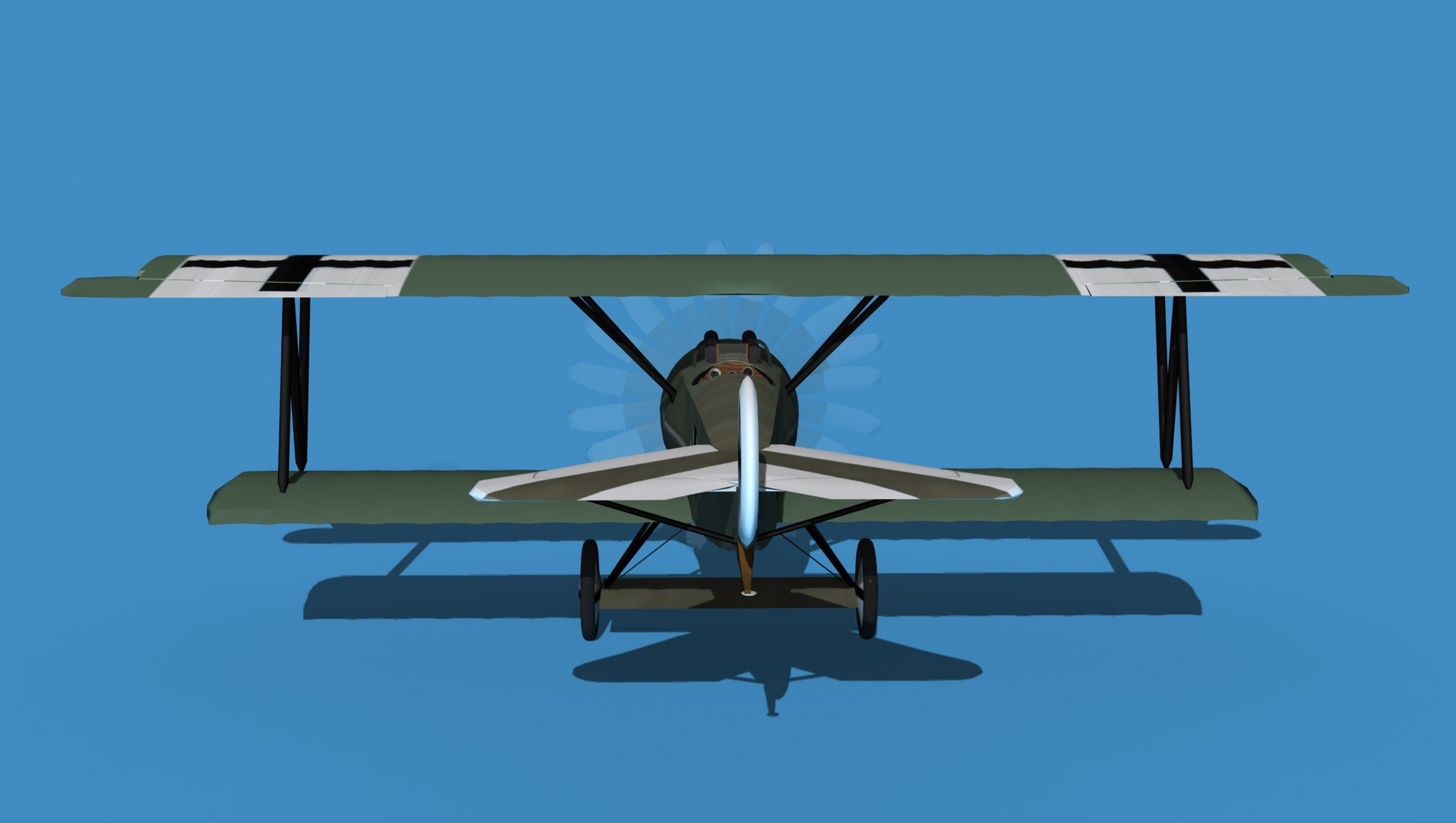 Fokker D-VI V15 Model - TurboSquid 1919437
