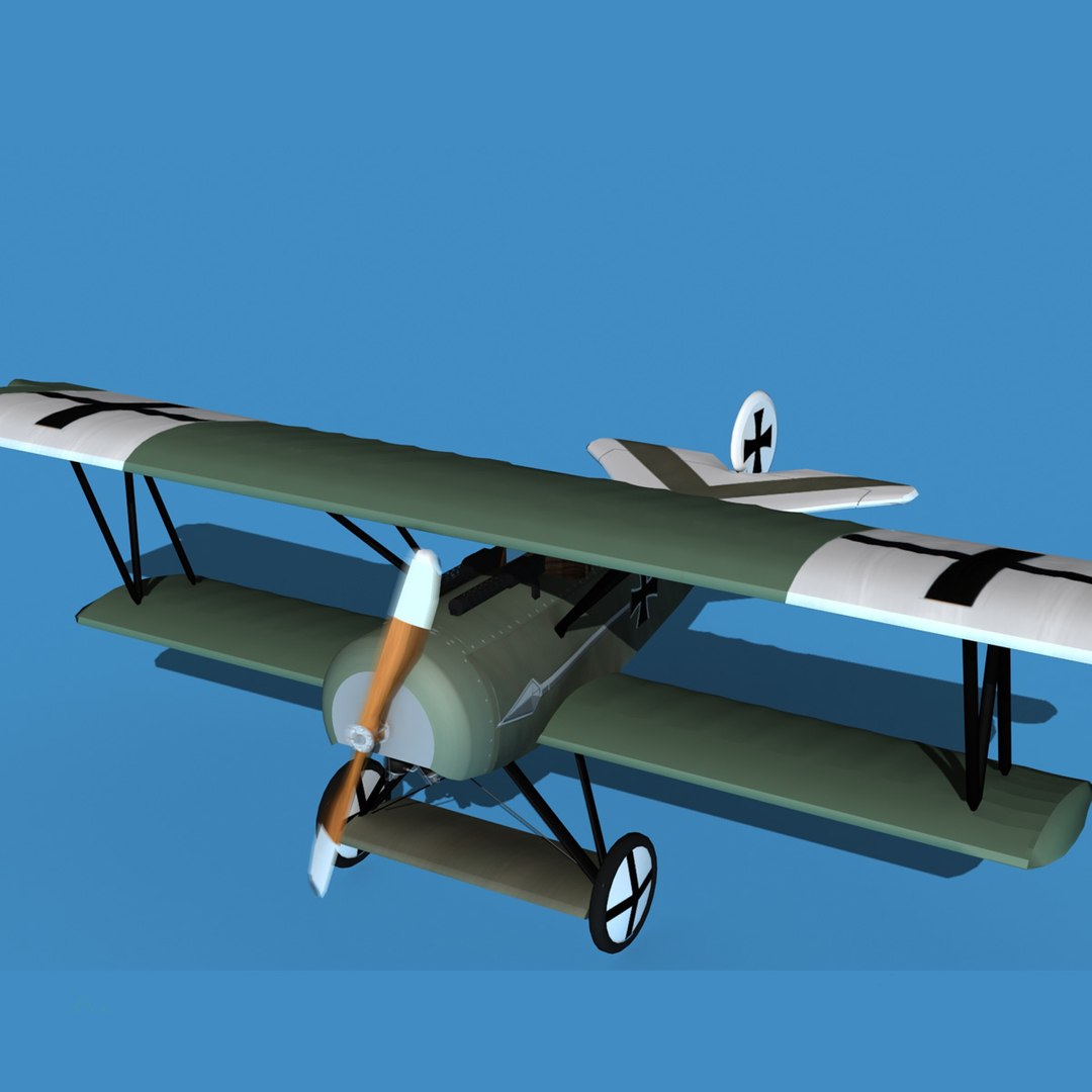 Fokker D-VI V15 Model - TurboSquid 1919437