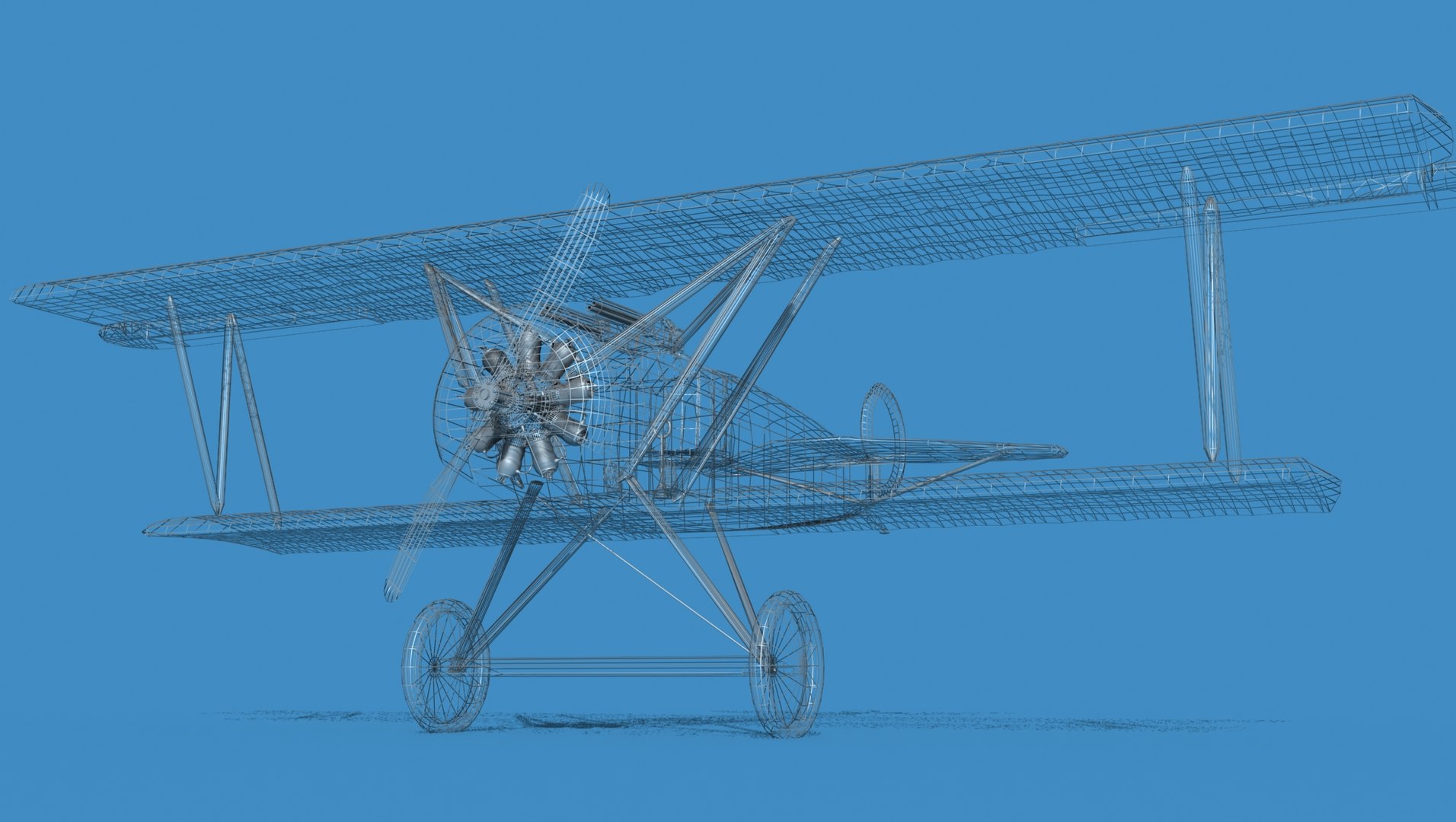 Fokker D-VI V15 Model - TurboSquid 1919437