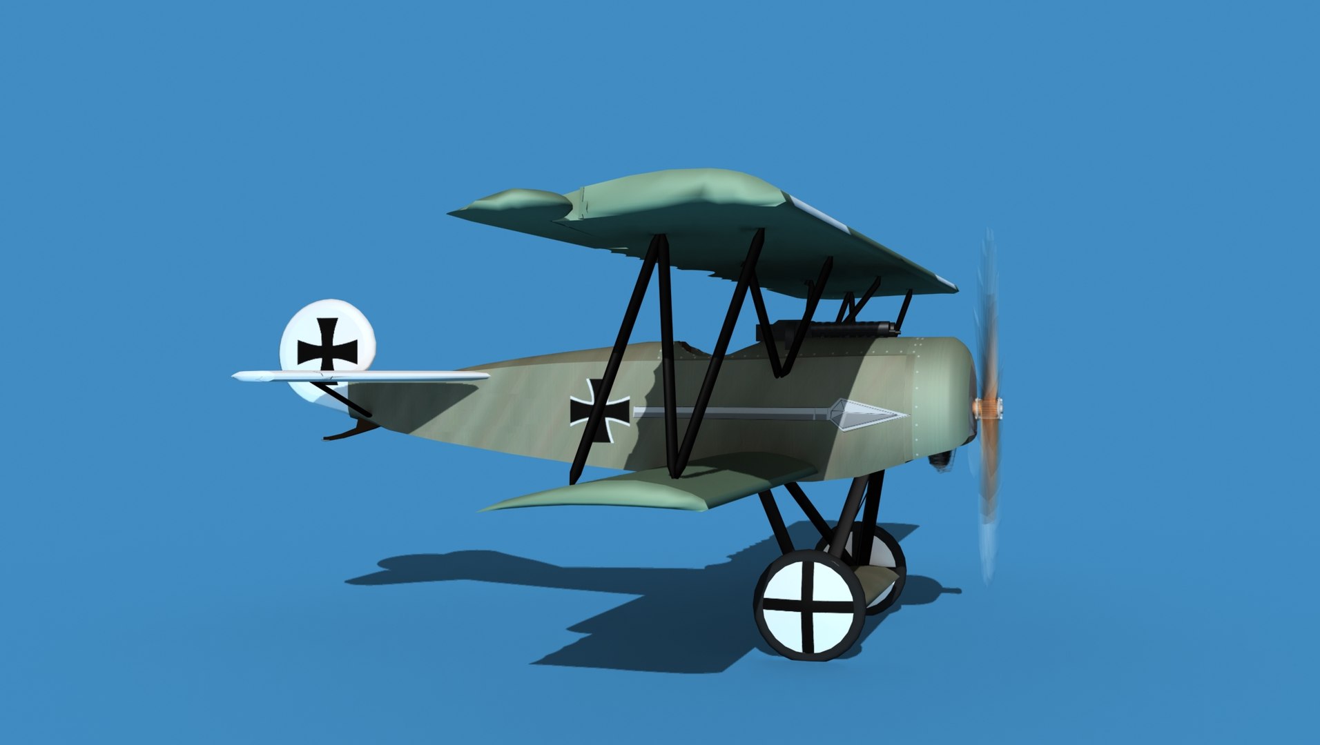 Fokker D-VI V15 Model - TurboSquid 1919437