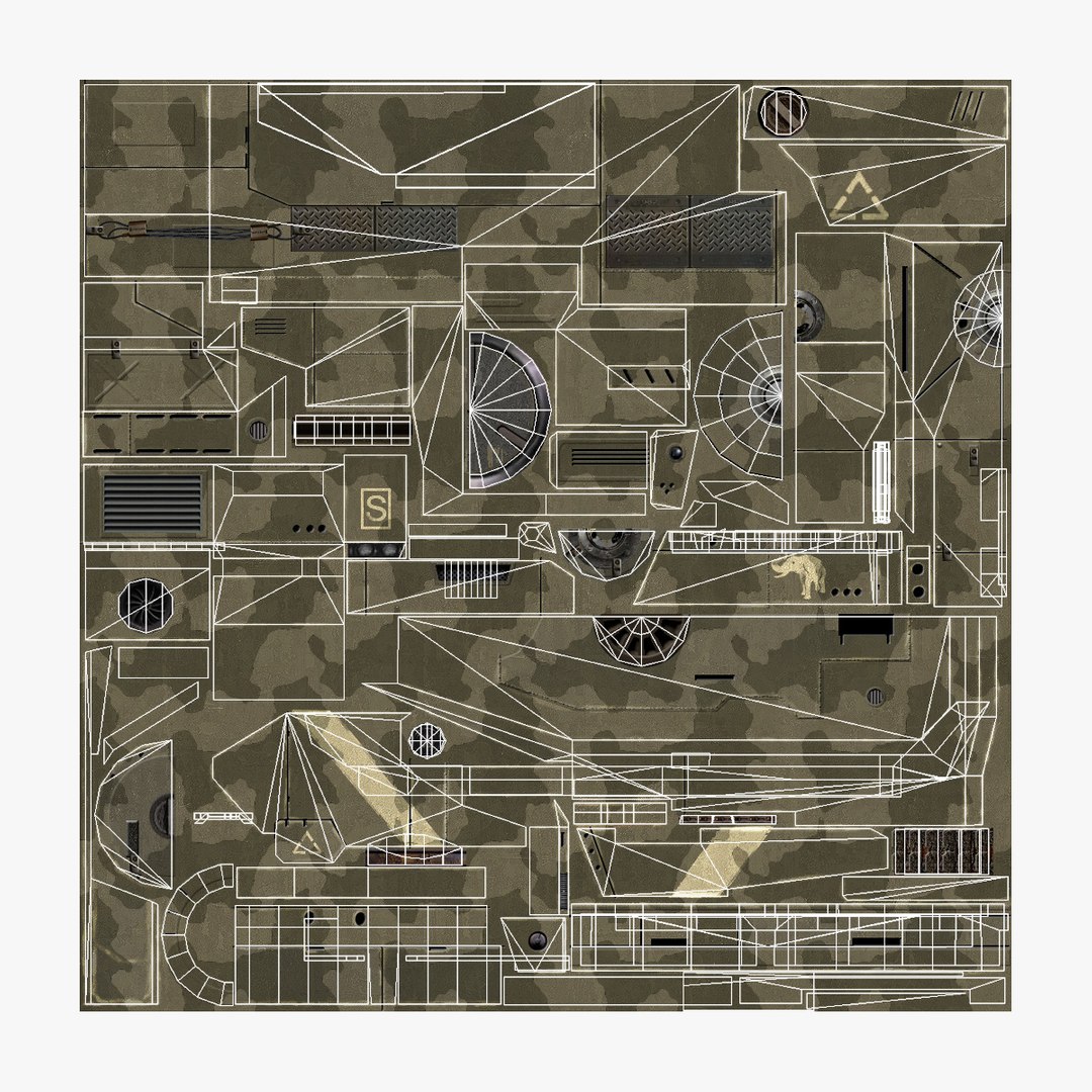 Military Radar Vehicle 3ds