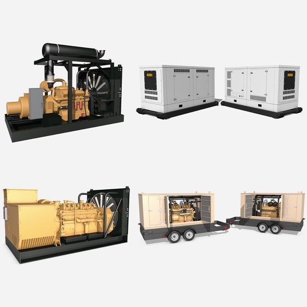 Collection Electrical Generator 3D Models for Download | TurboSquid