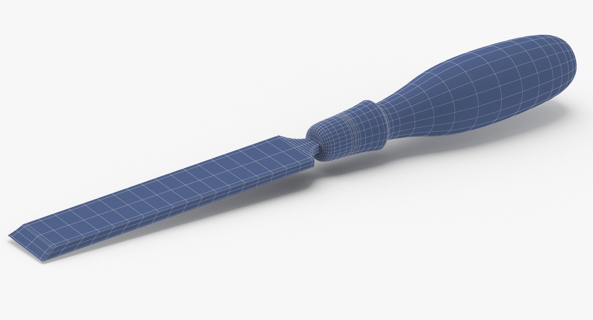 3D Woodworking Chisel 01 Model - TurboSquid 1478284