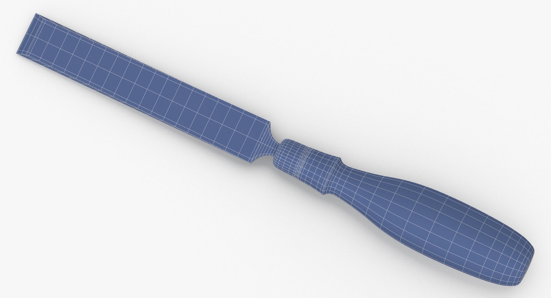 3D Woodworking Chisel 01 Model - TurboSquid 1478284