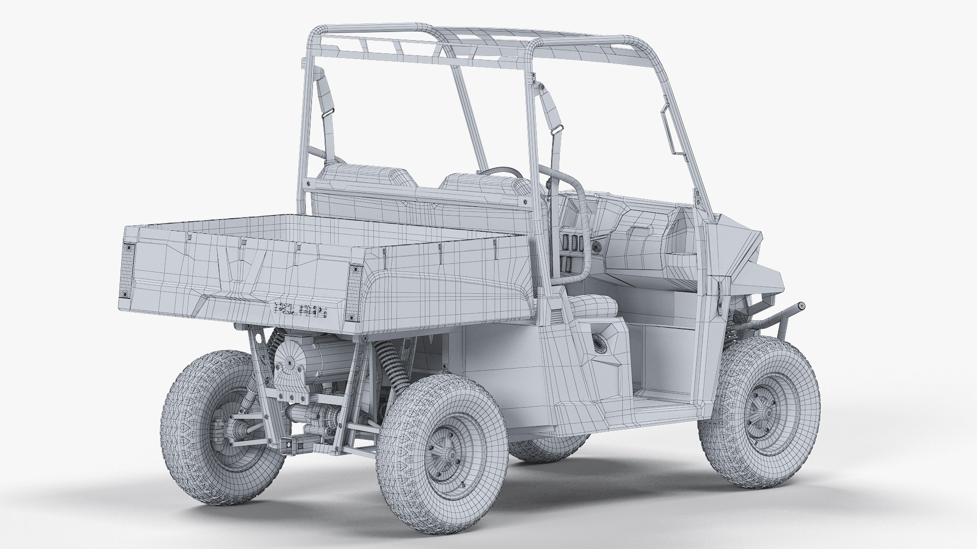 3D Utv Polaris Ranger Ev Model - TurboSquid 1707064